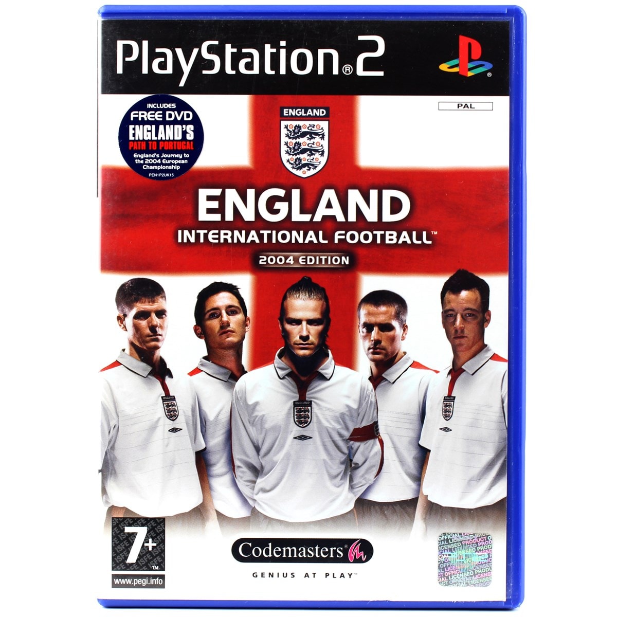 England International Football (PS2) - WTS Retro - Køb spillet her