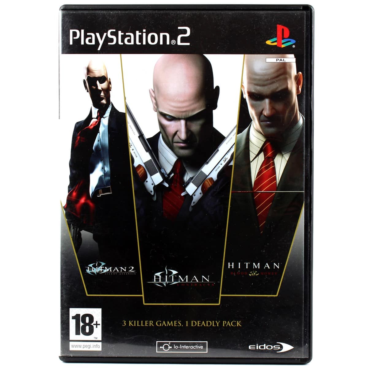 Hitman: The Triple Hit Pack (PS2) - WTS Retro - Køb her