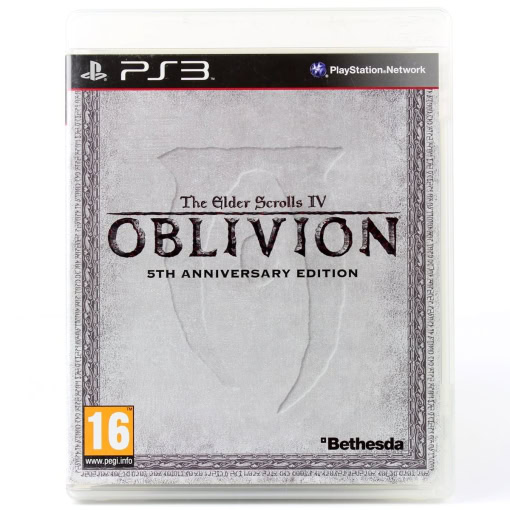 The Elder Scrolls IV: Oblivion - 5th Anniversary Edition (PS3) - WTS Retro