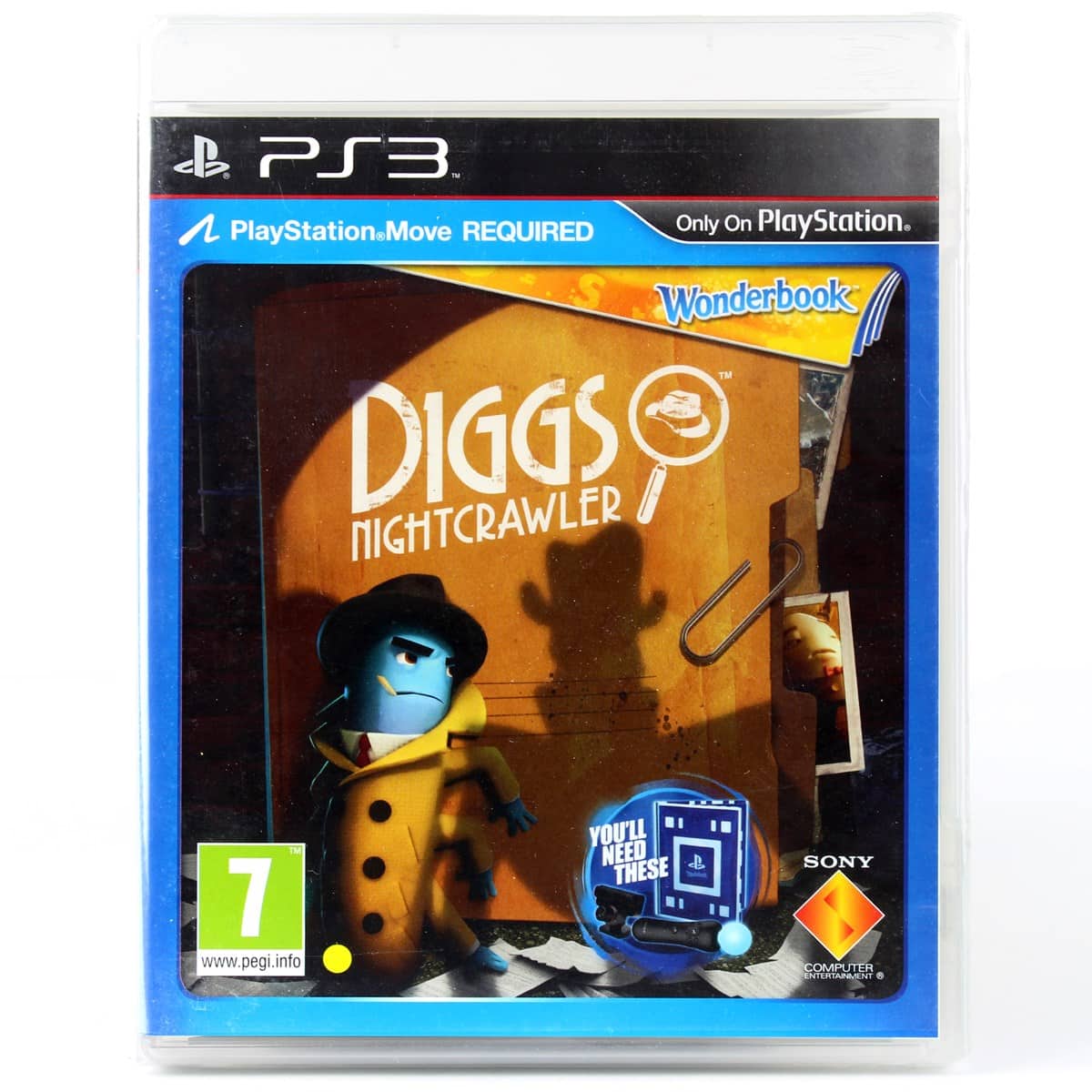 Wonderbook: Diggs Nightcrawler (PS3) - WTS Retro - Køb her