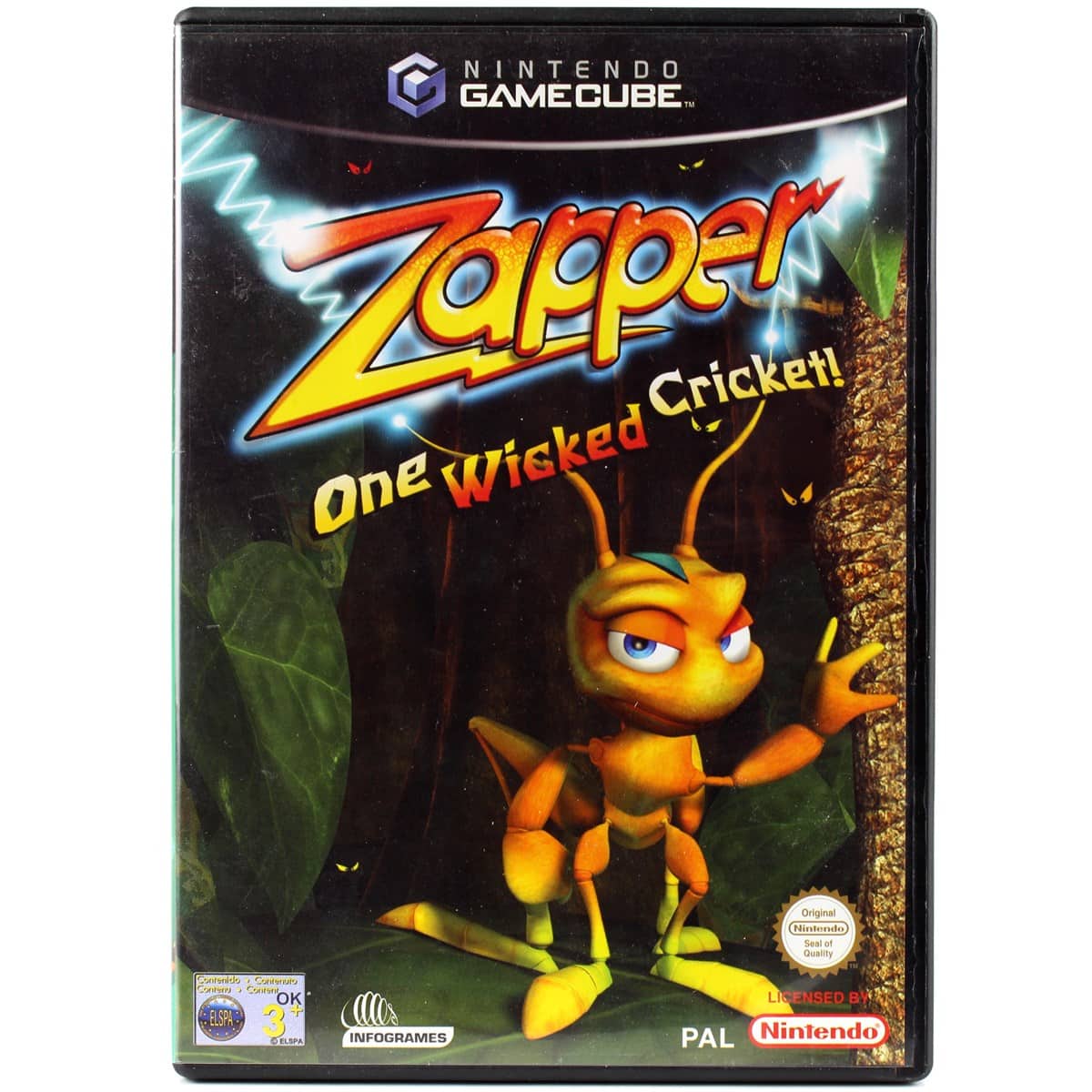 Zapper: One Wicked Cricket! (Nintendo GameCube) - WTS Retro