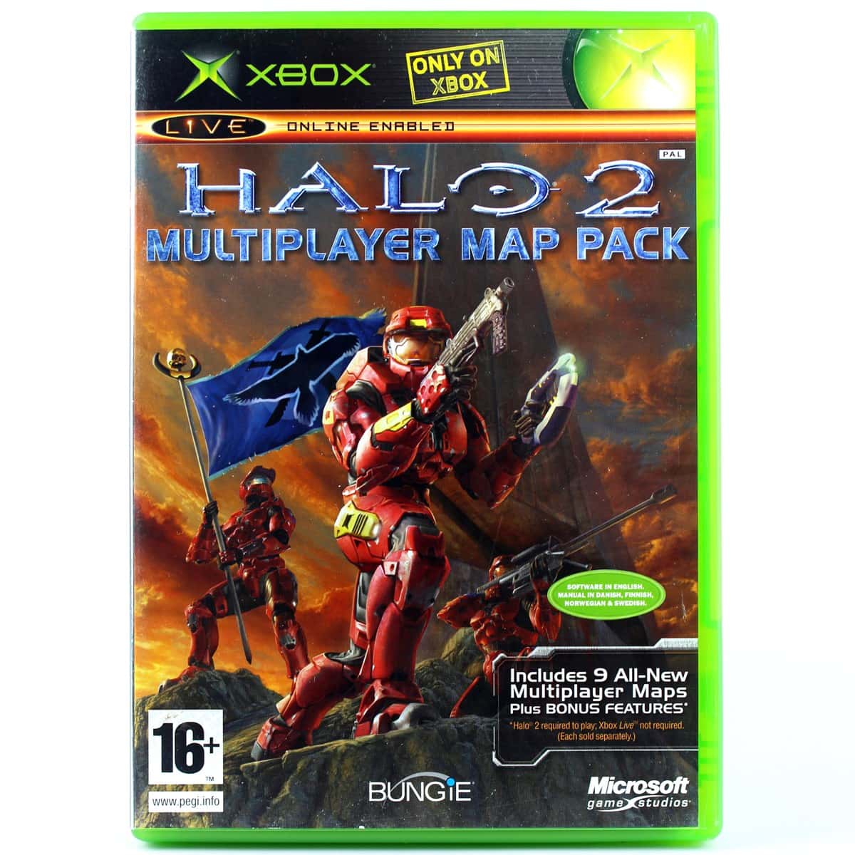 Halo 2: Multiplayer Map Pack (Xbox) - WTS Retro - Køb spillet her