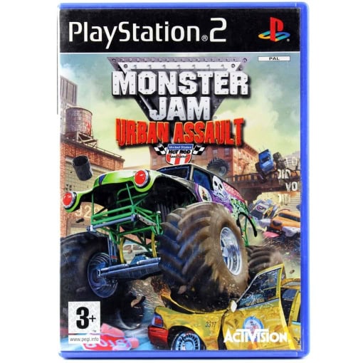 Monster Jam: Urban Assault (PS2) - WTS Retro - Køb spillet her
