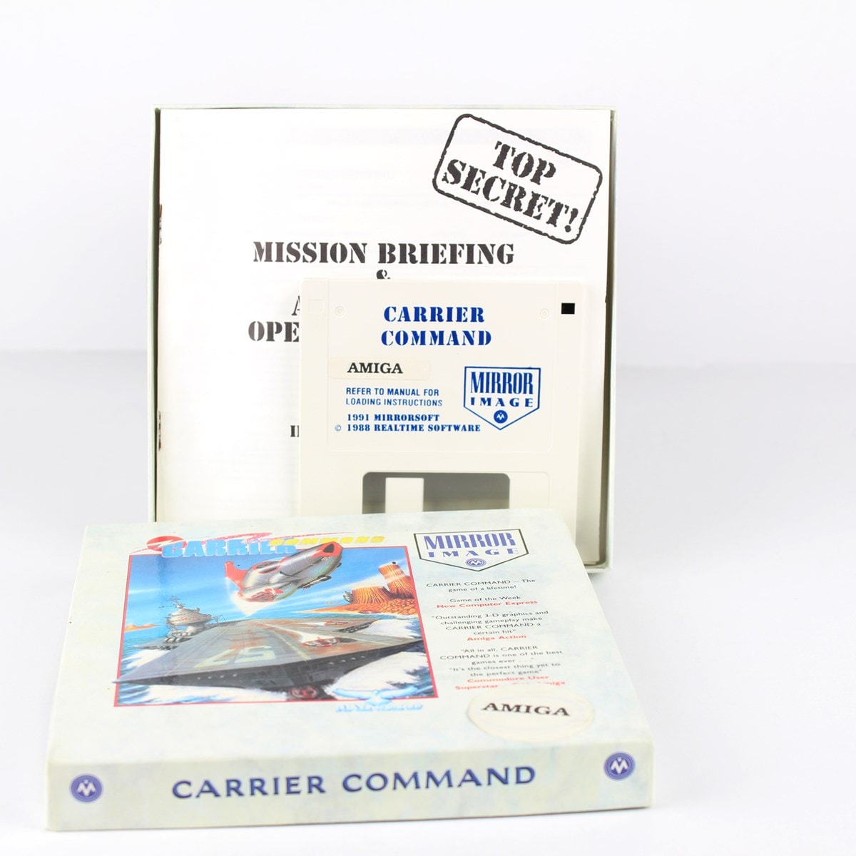 Carrier Command (Amiga - Mirror Image) - WTS Retro - Køb her
