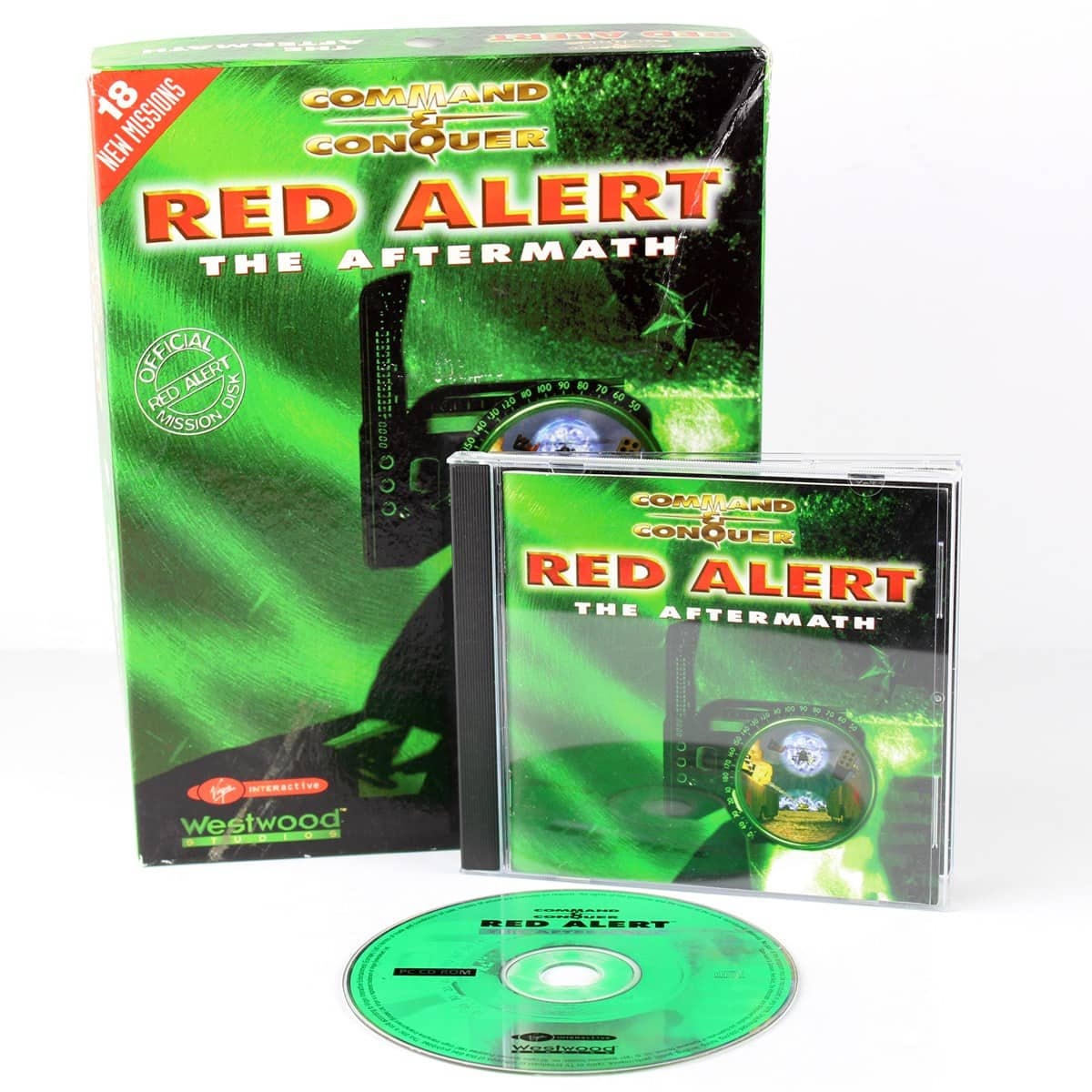 Command & Conquer: Red Alert - The Aftermath (PC Big Box) - WTS Retro