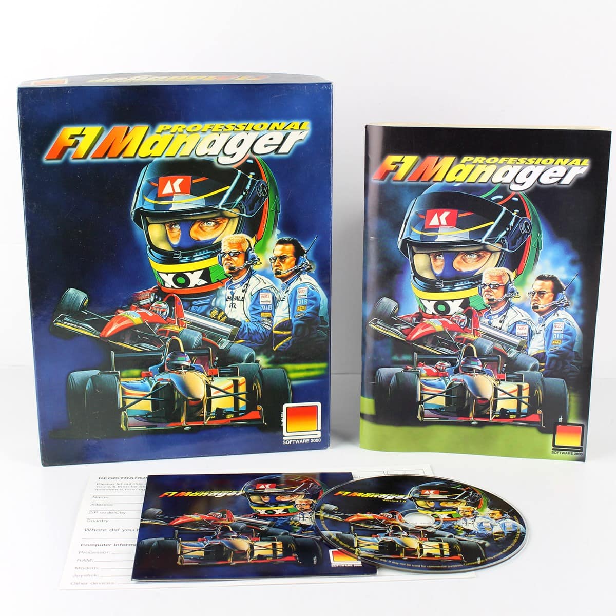 F1 Manager Professional (PC Big Box) - WTS Retro - Køb her
