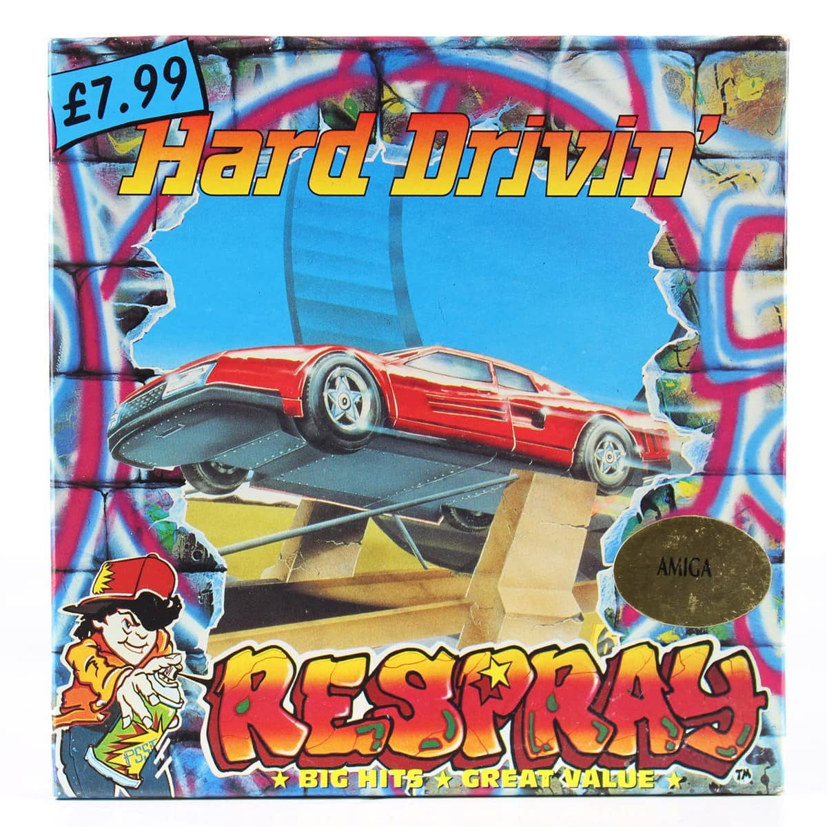 Hard Drivin’ (Amiga) - WTS Retro - Køb her