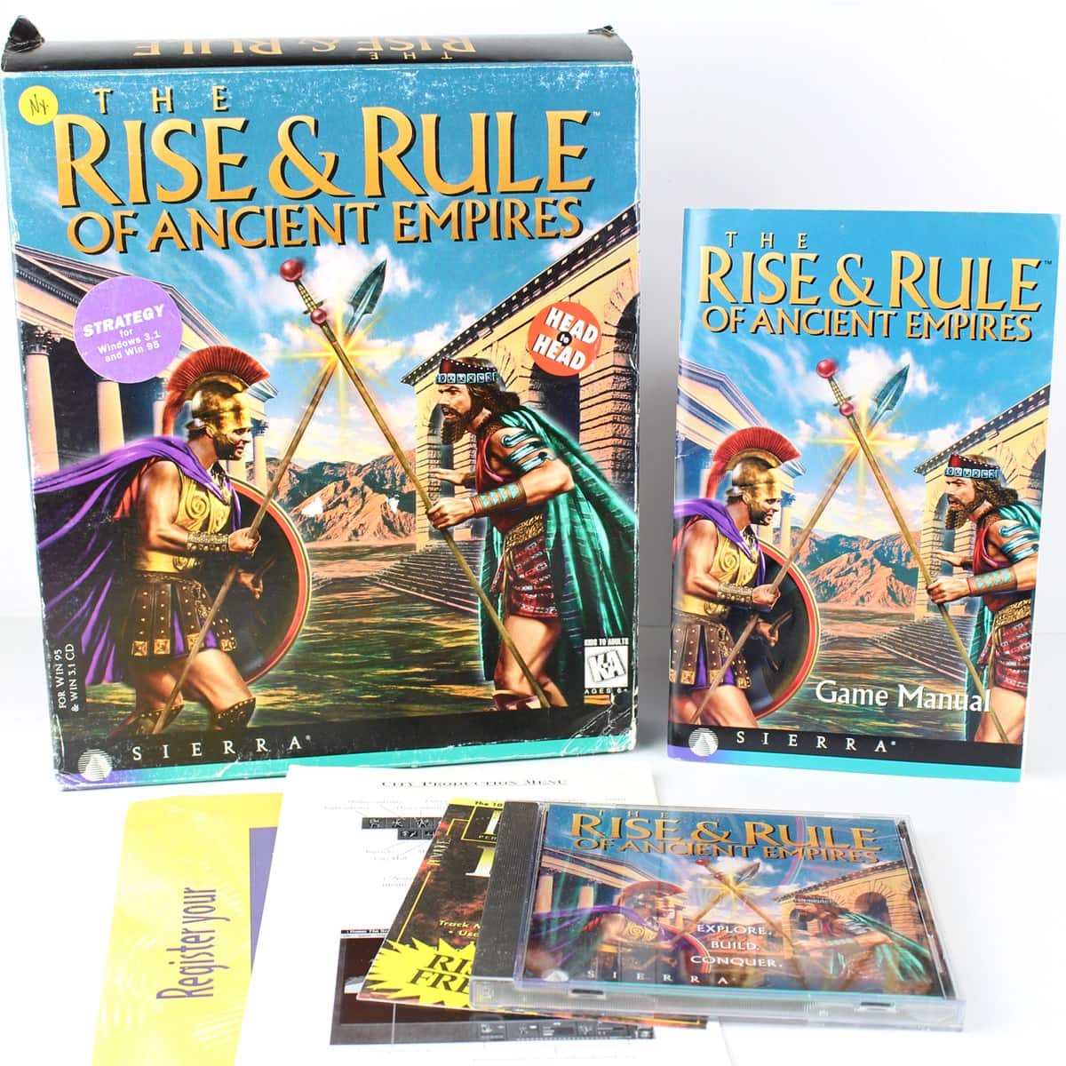 The Rise & Rule of Ancient Empires (PC Big Box) - WTS Retro