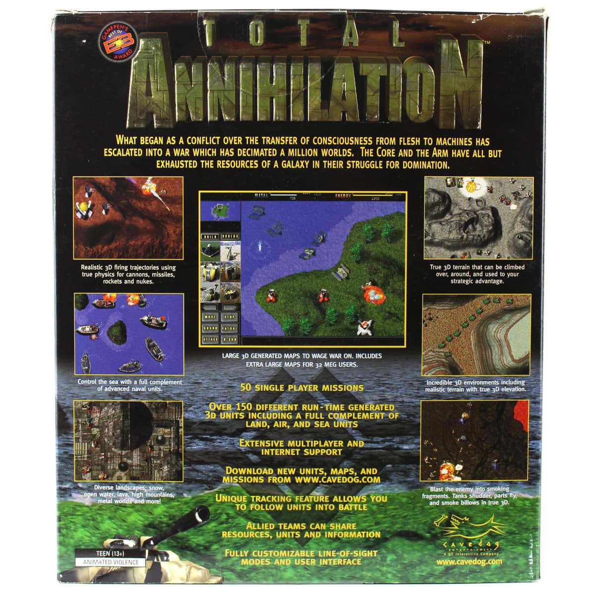 Total Annihilation (PC Big Box) - WTS Retro - Køb her