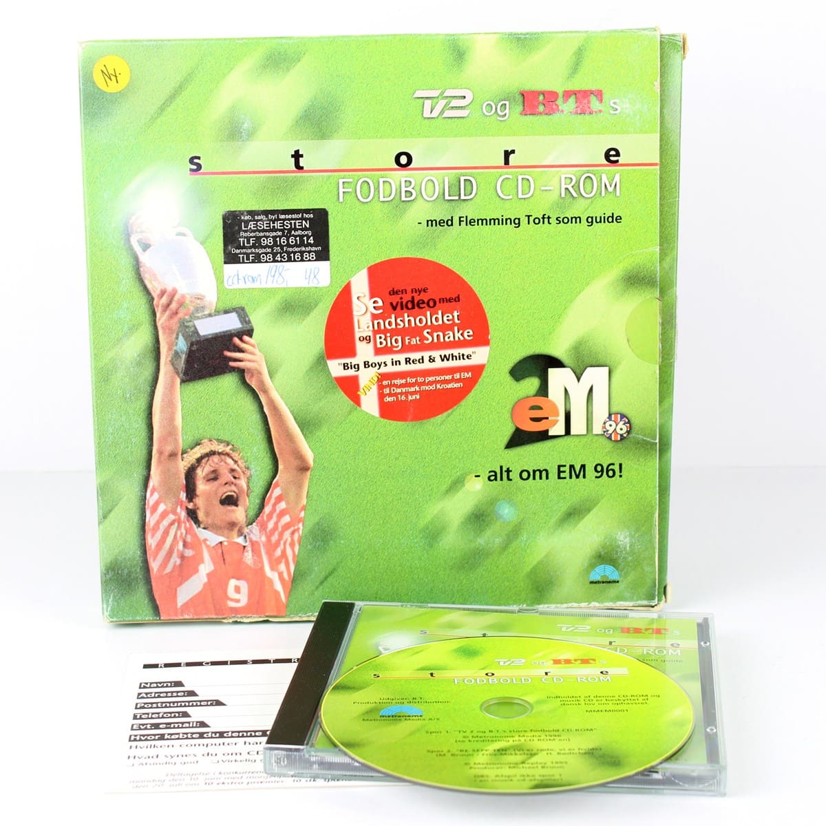 TV2 og BT’s Store Fodbold CD-ROM (PC Big Box) - WTS Retro