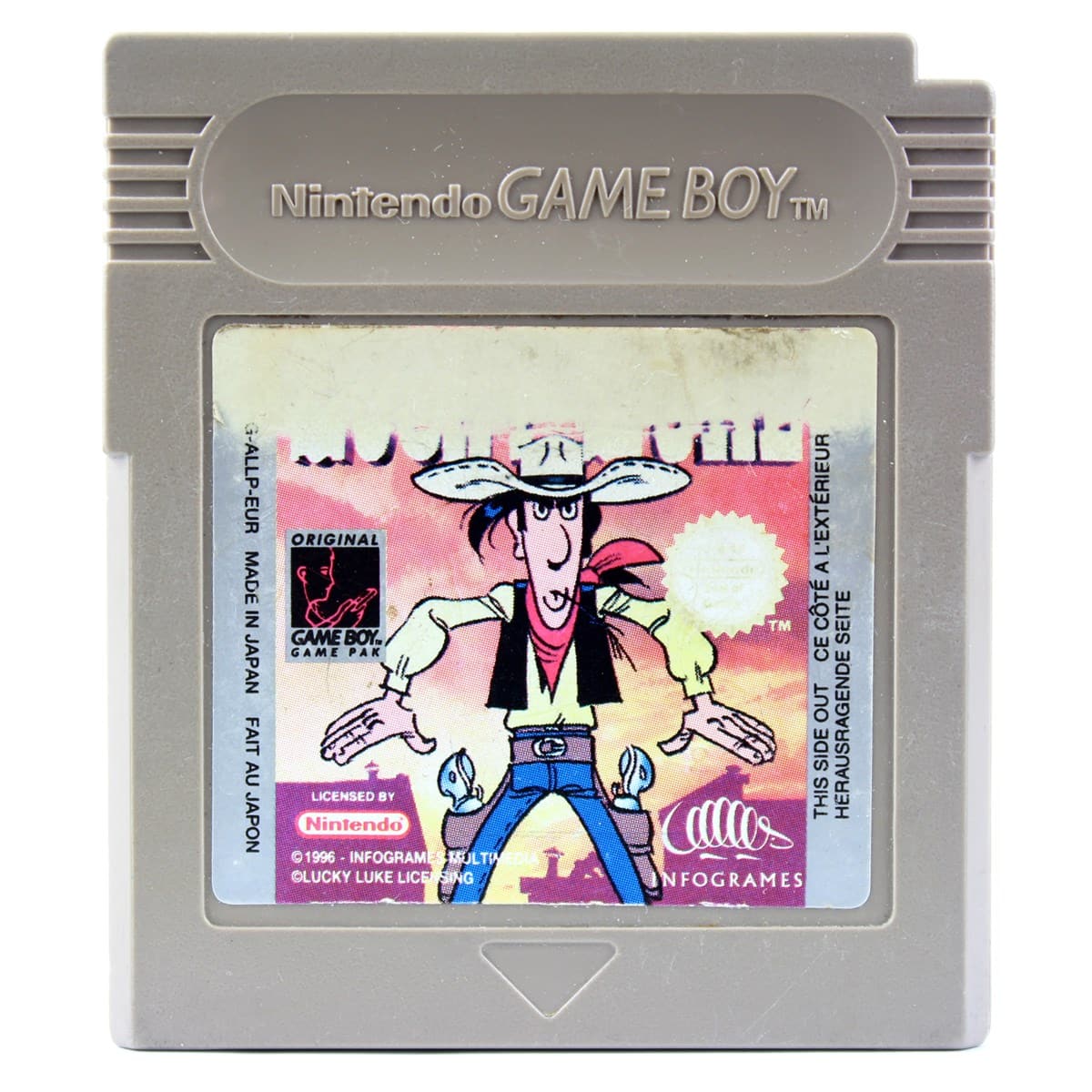 Lucky Luke (Game Boy) - WTS Retro - Køb spillet her