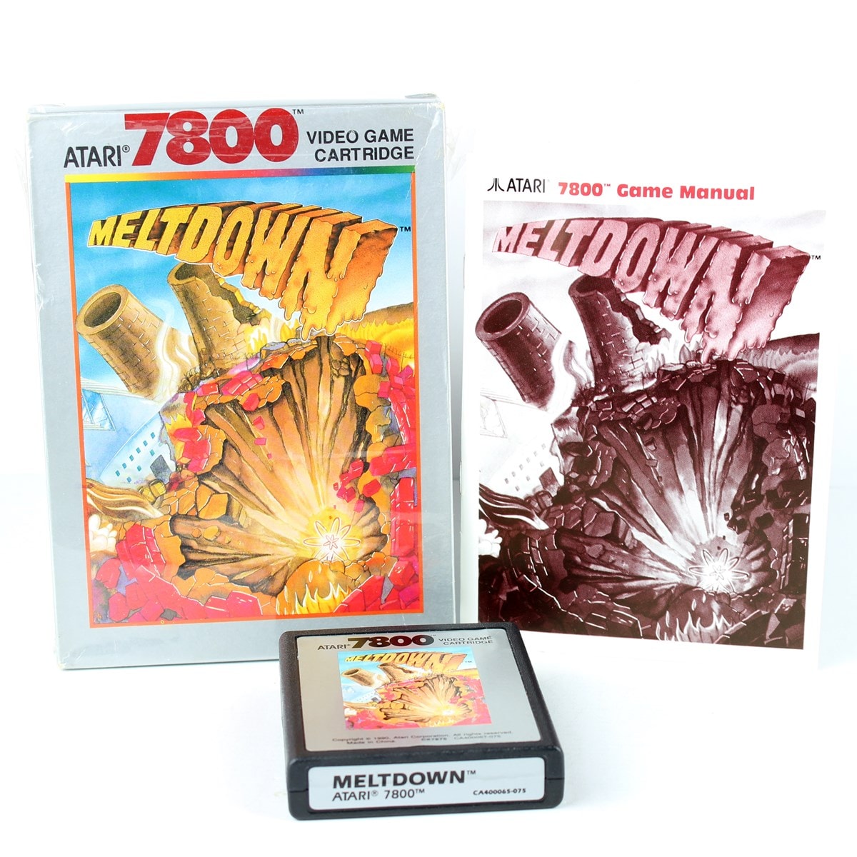 Meltdown (Atari 7800, Boxed) - WTS Retro Køb spillet her