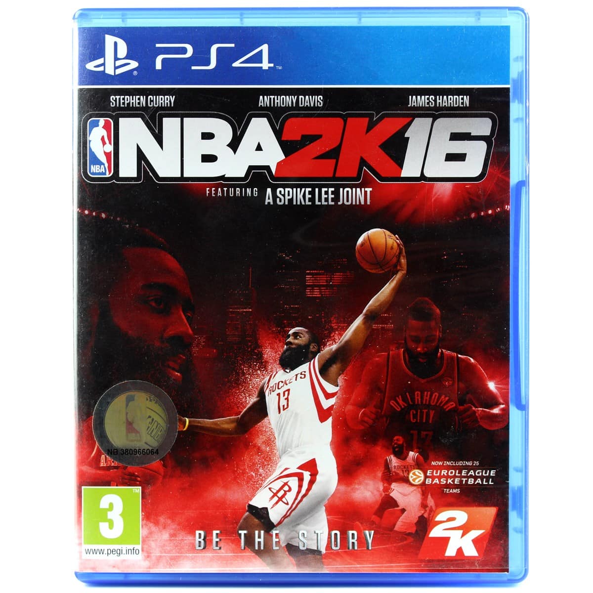 NBA 2K16 (PS4) - Brugt spil - WTS Retro - Køb spillet her