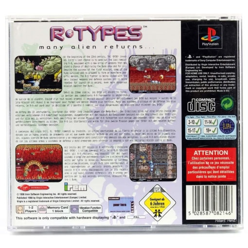 R-Types (PS1) - WTS Retro - Køb spillet her