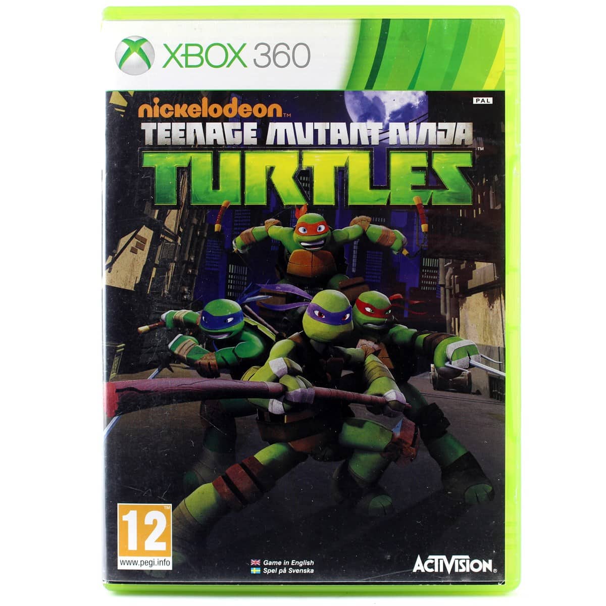 Teenage Mutant Ninja Turtles (Xbox 360) - WTS Retro - Køb her