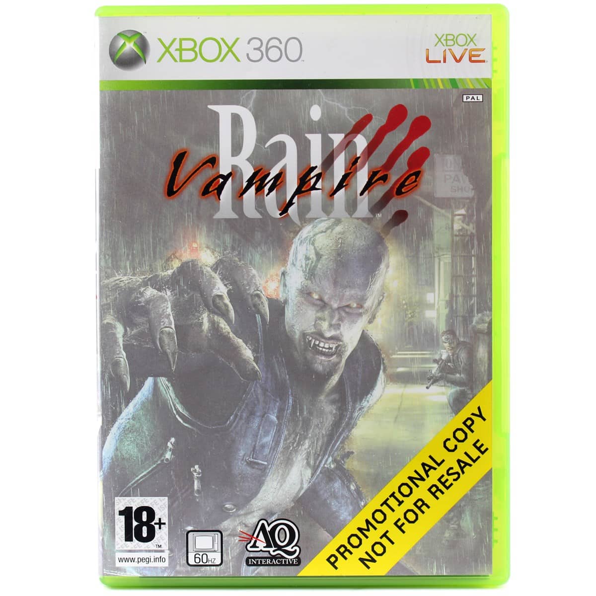 Vampire Rain (Xbox 360) - WTS Retro - Køb spillet her