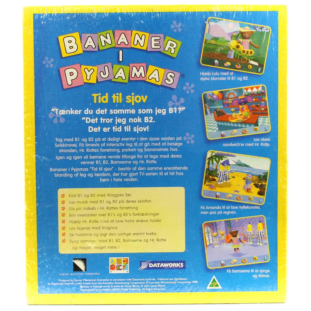 Bananer i Pyjamas – Tid til sjov (PC Big Box) - Ny - WTS Retro