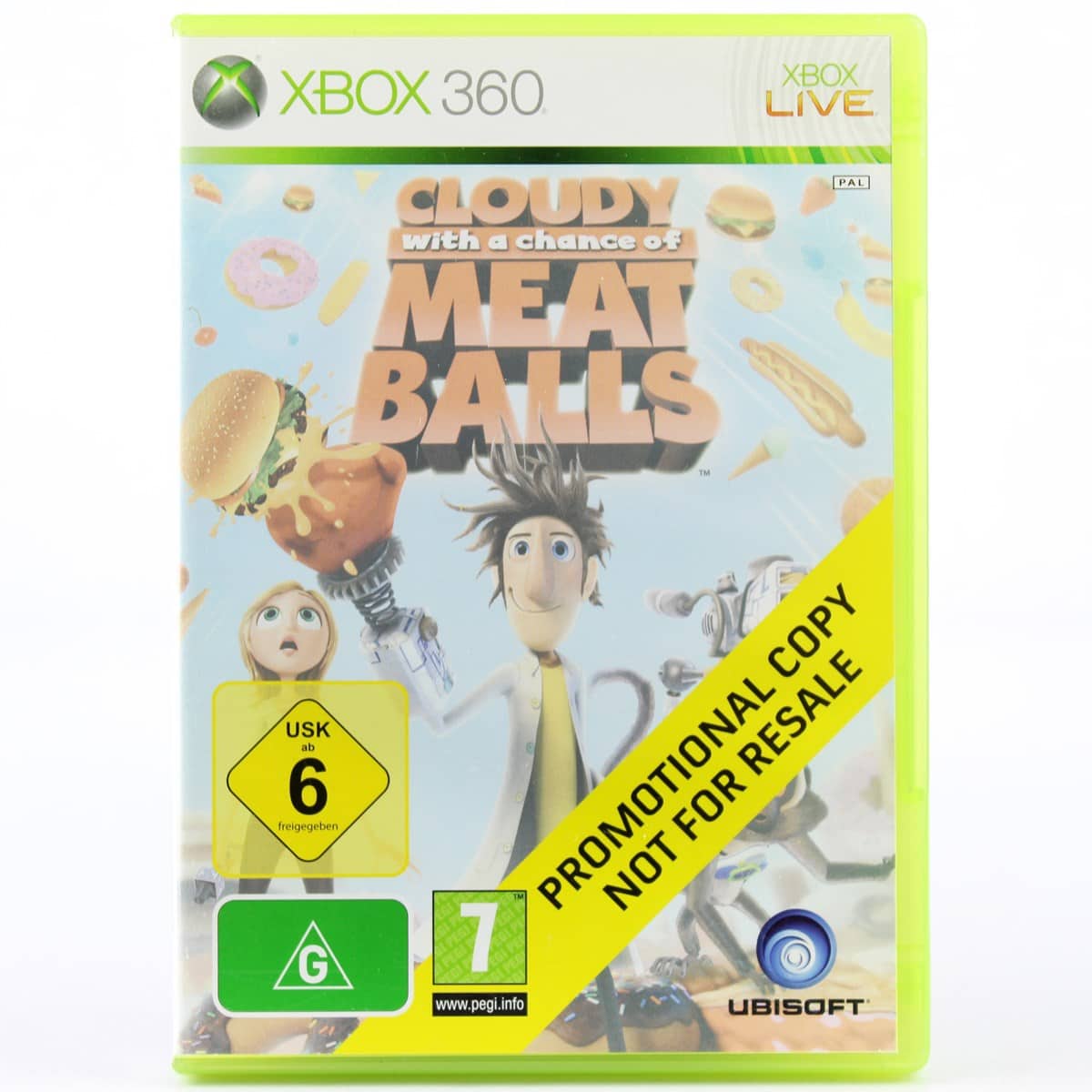 Cloudy with a Chance of Meatballs (Xbox 360) - WTS Retro - Køb spillet her