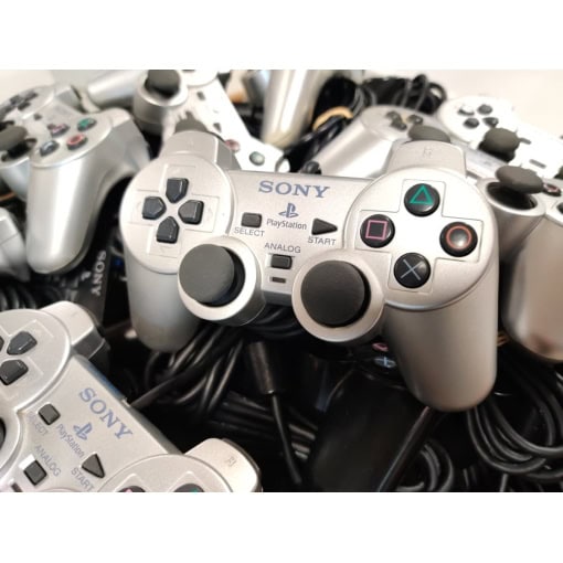 Trådløs Controller til PS2 (Rød) - WTS Retro - Køb her