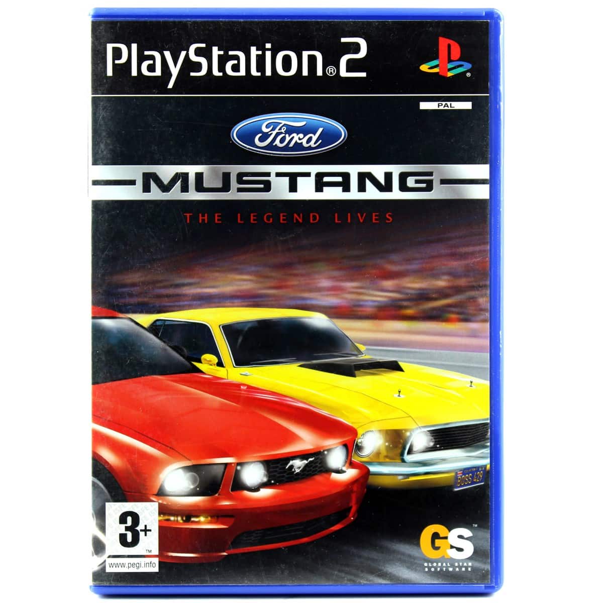 Ford Mustang: The Legend Lives (PS2) - WTS Retro - Køb her
