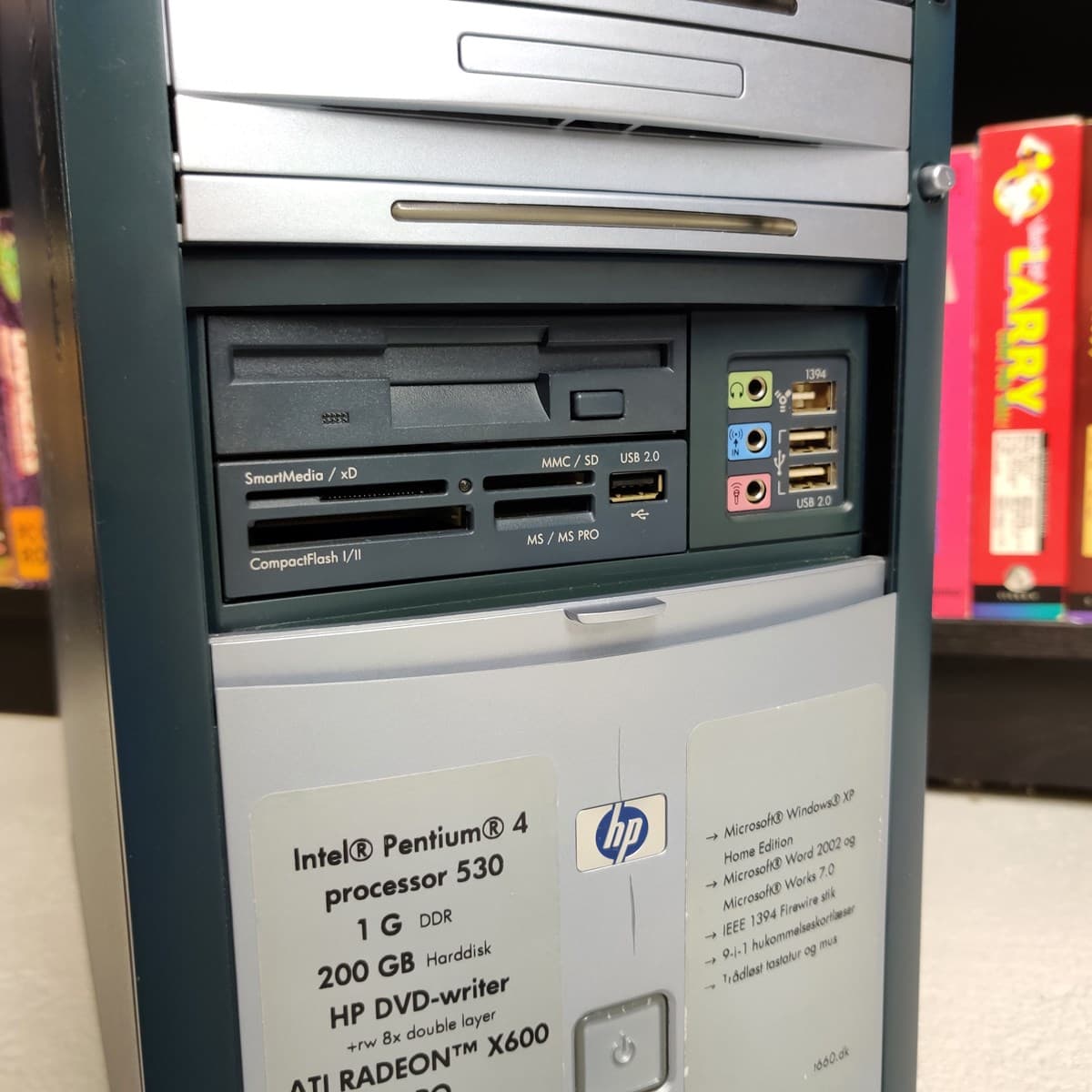 HP Pavilion t660.dk Photosmart PC (Intel Pentium 4 3GHz, 1GB Ram, 200GB ...