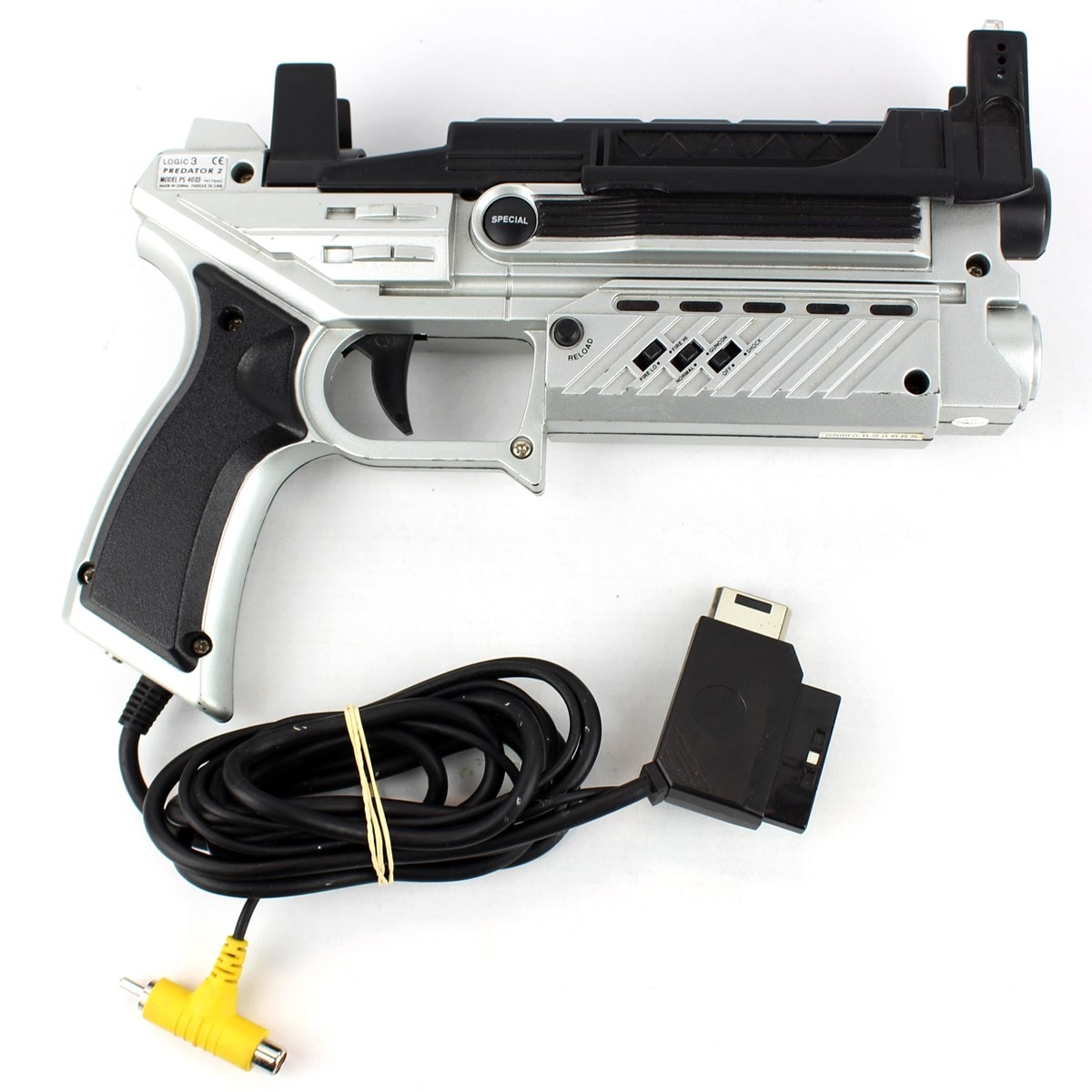 Logic3 Predator 2 Lightgun (PS1 / PS2 / SEGA Saturn)