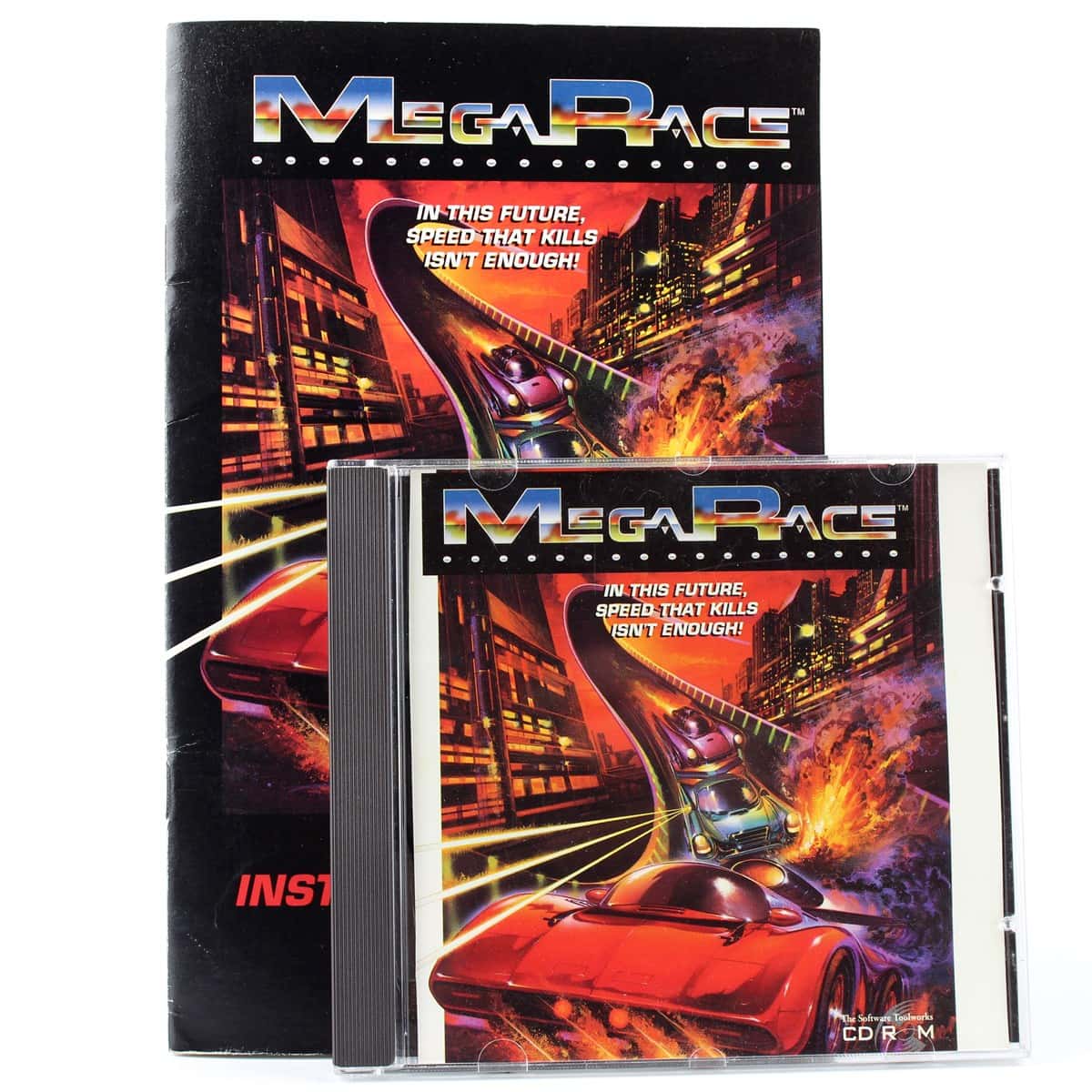 MegaRace (PC Jewelcase + manual) - WTS Retro - Køb spillet her