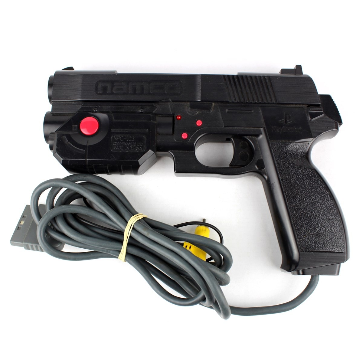 Namco Guncon Pistol PS1 Sort (NPC-103) - WTS Retro - Køb her