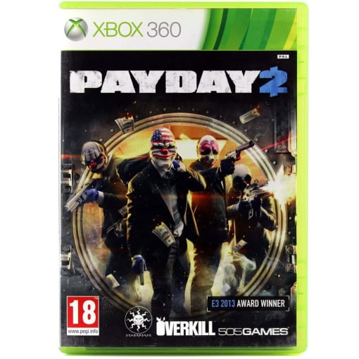Payday 2 (Xbox 360) - WTS Retro - Køb spillet her