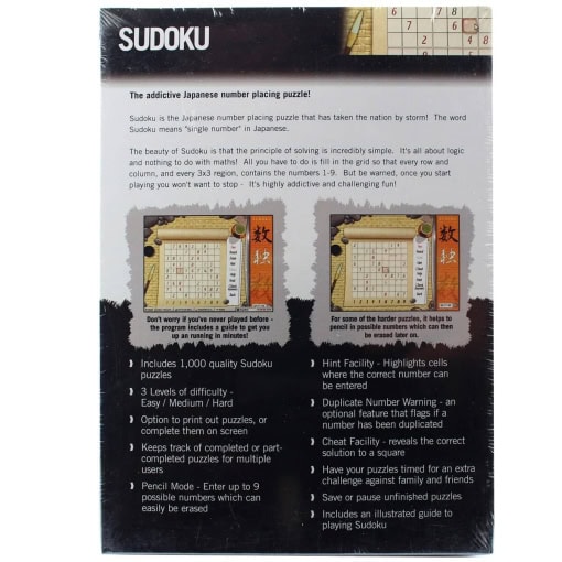Sudoku Collection (PC Small Box - Ny) - WTS Retro - Køb her