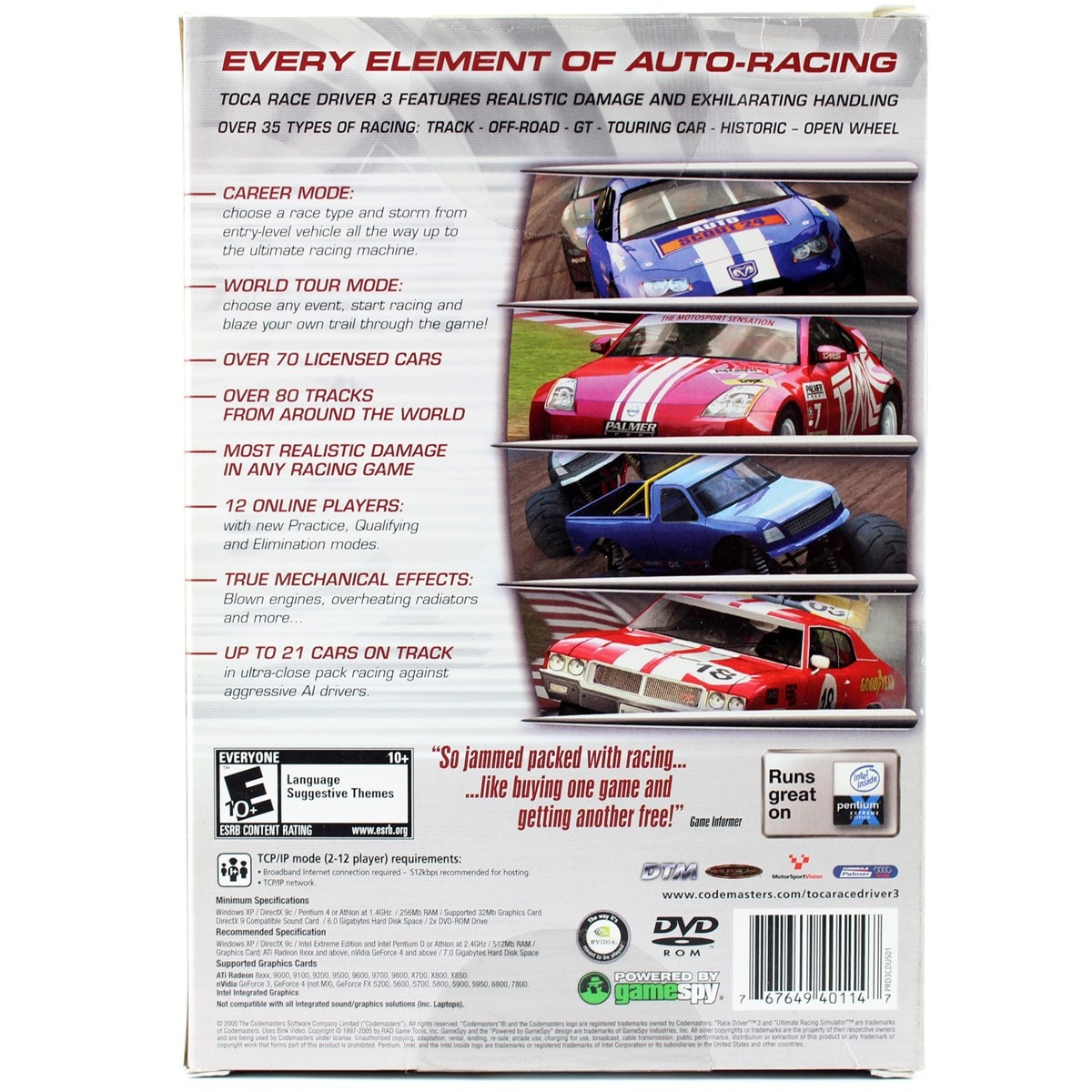 TOCA Race Driver 3 (PC Small Box - Ny) - WTS Retro - Køb her