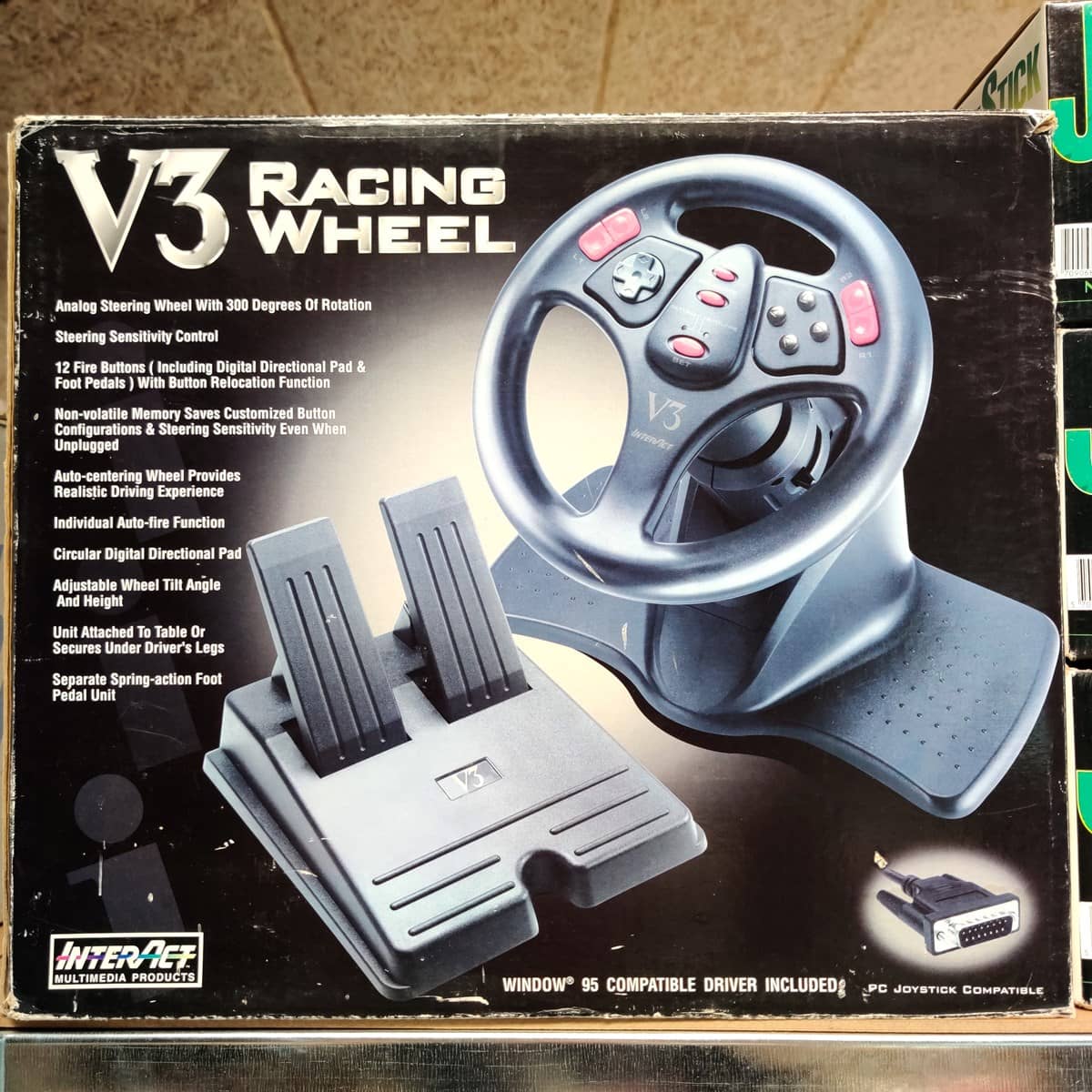 V3 Racing Wheel (PC) - WTS Retro - Køb her