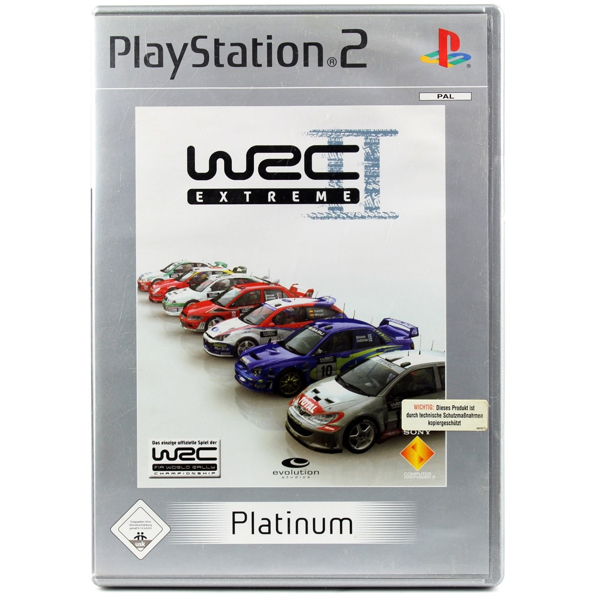 WRC II Extreme (PS2 - Tysk) - WTS Retro - Køb spillet her