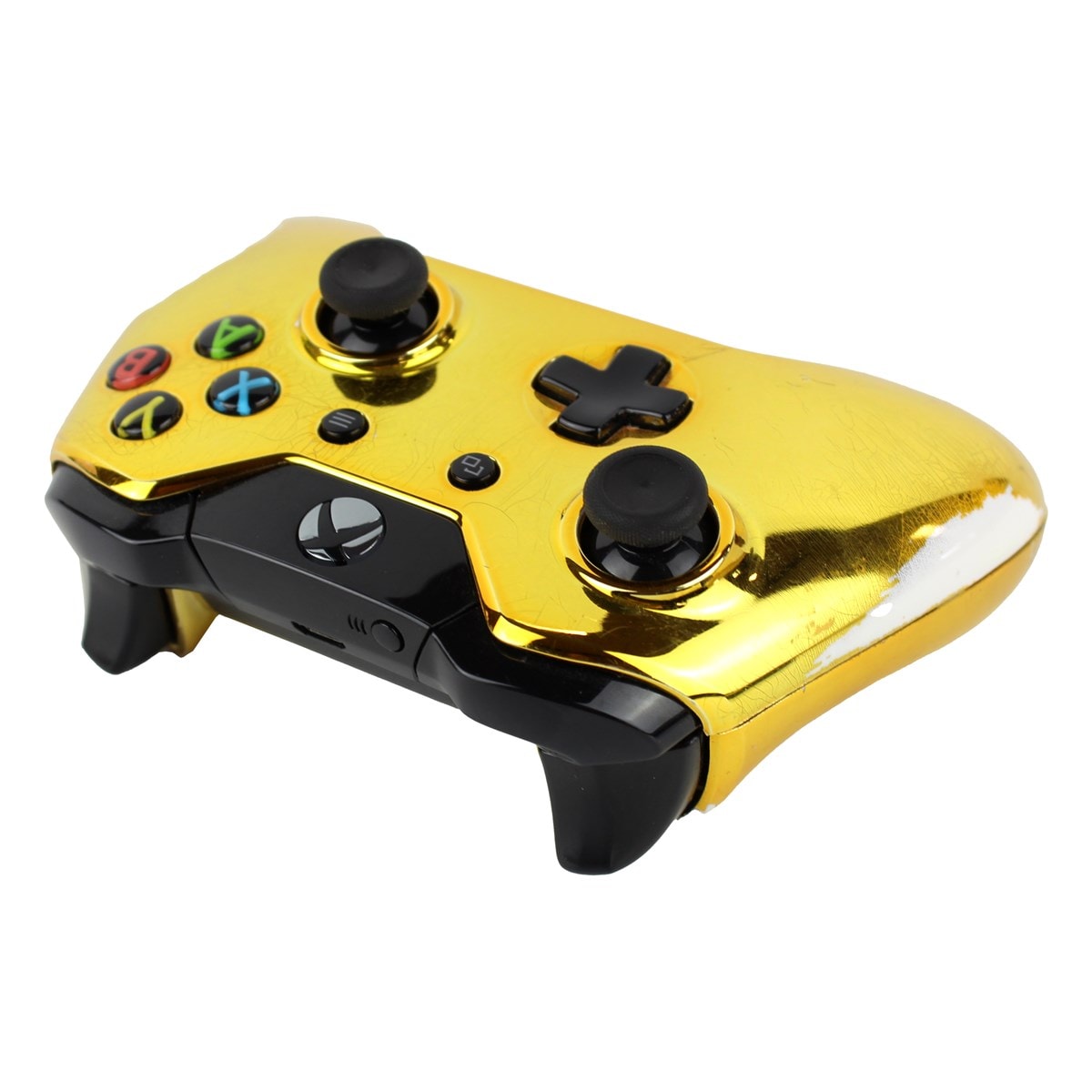 Xbox One Chrome Gold Custom Controller - WTS Retro - Køb her