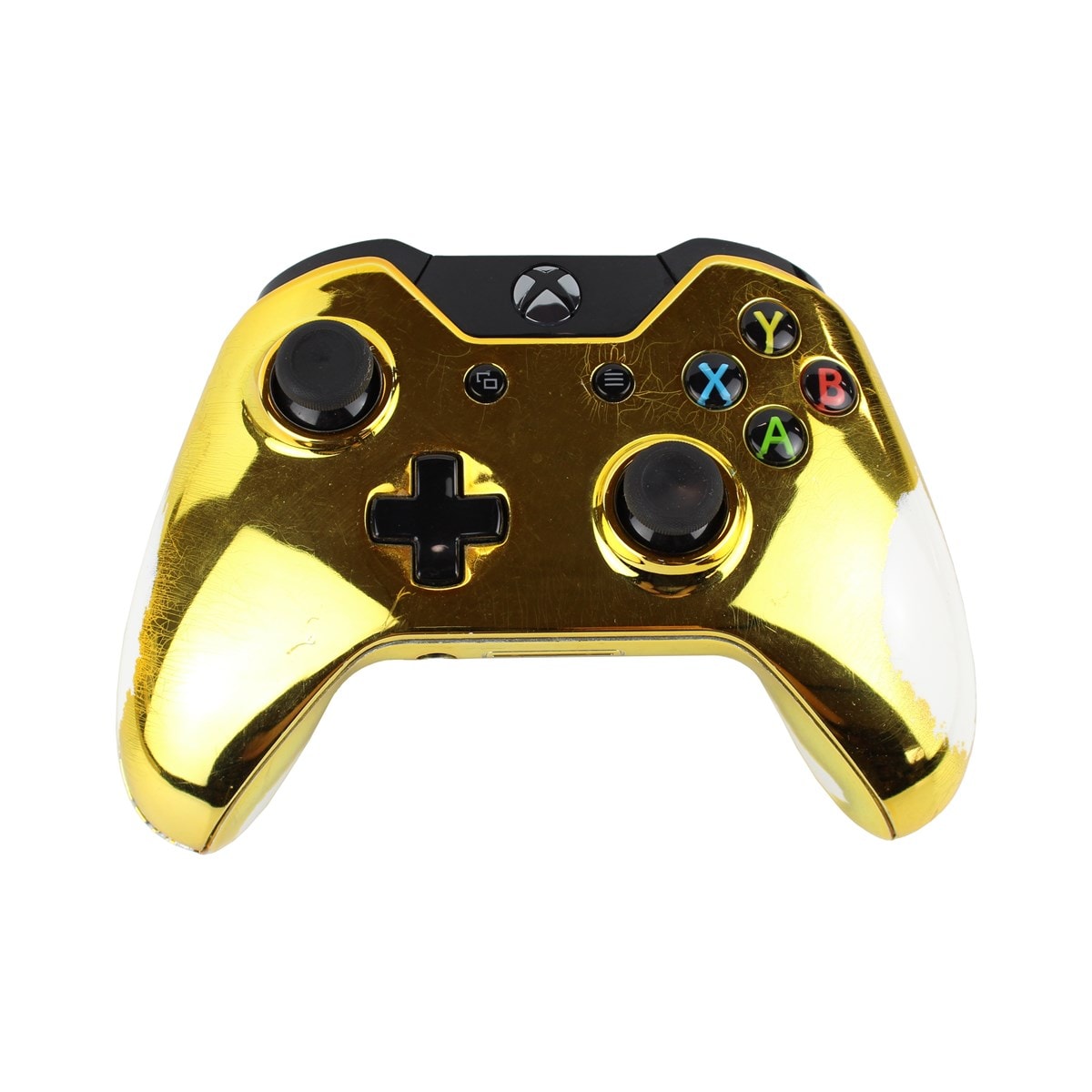 Xbox One Chrome Gold Custom Controller - WTS Retro - Køb her
