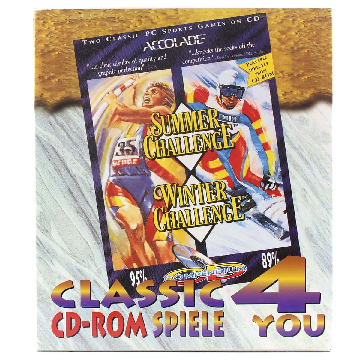 Classic CD-Rom Spiele 4 You - Vol 8 (PC Big Box) - WTS Retro - Køb her