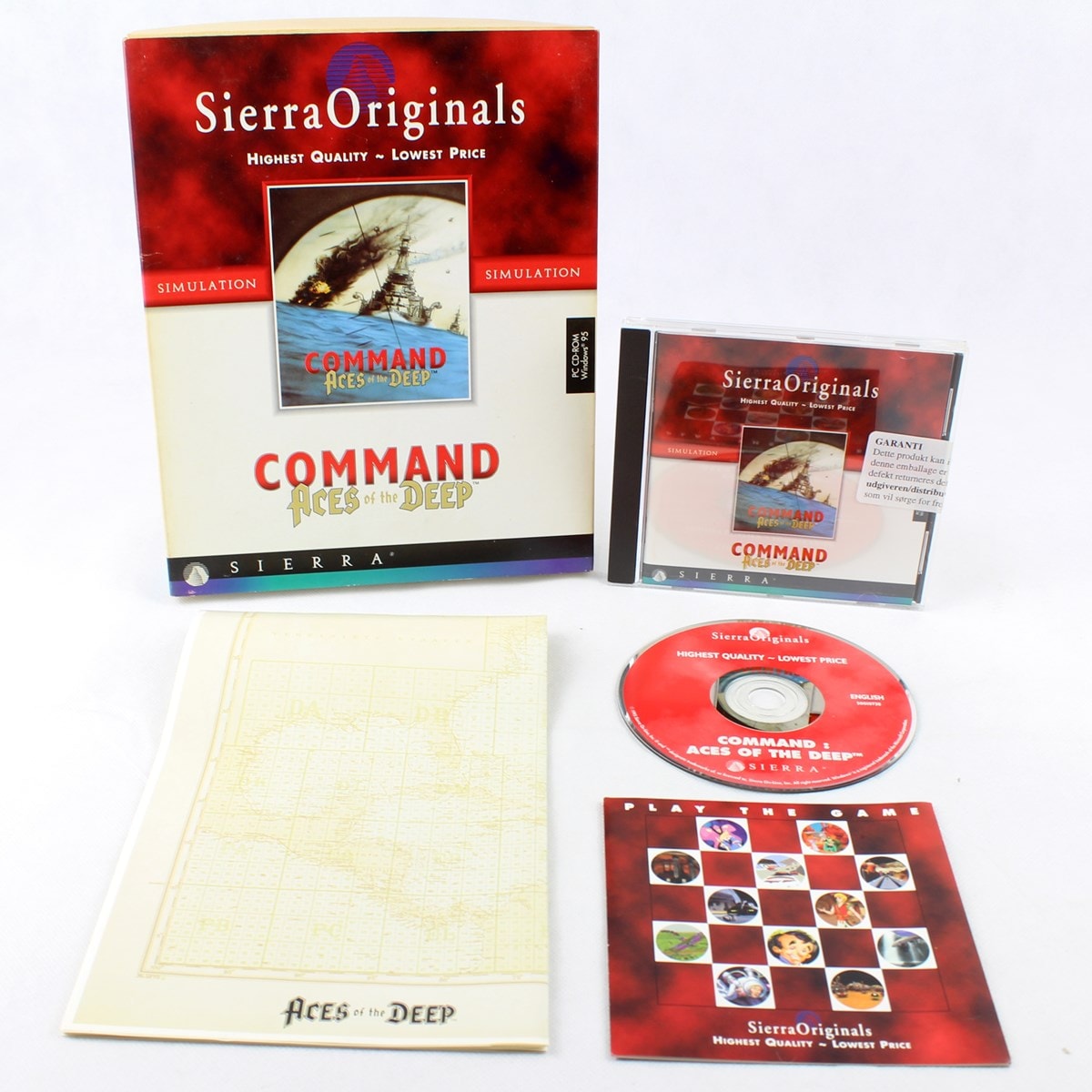 Command: Aces of the Deep (PC Big Box – Sierra Originals) - WTS Retro ...