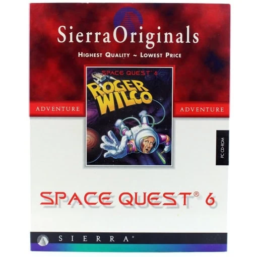 Space Quest 6: Roger Wilco in the Spinal Frontier (PC Big Box – Sierra ...