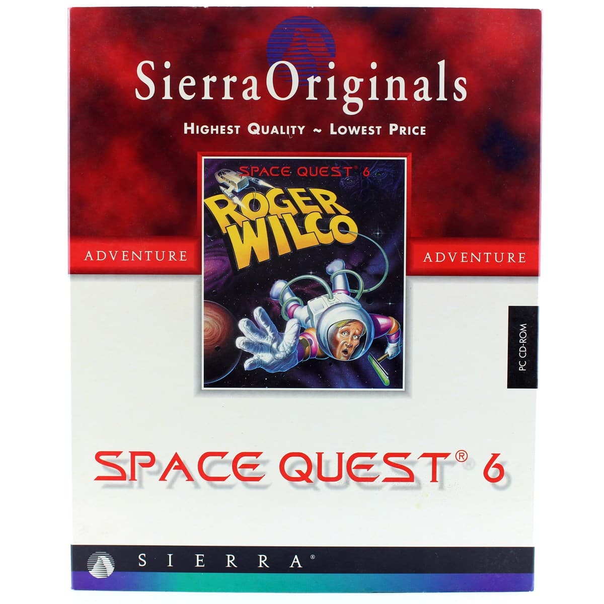 Space Quest 6: Roger Wilco in the Spinal Frontier (PC Big Box – Sierra ...