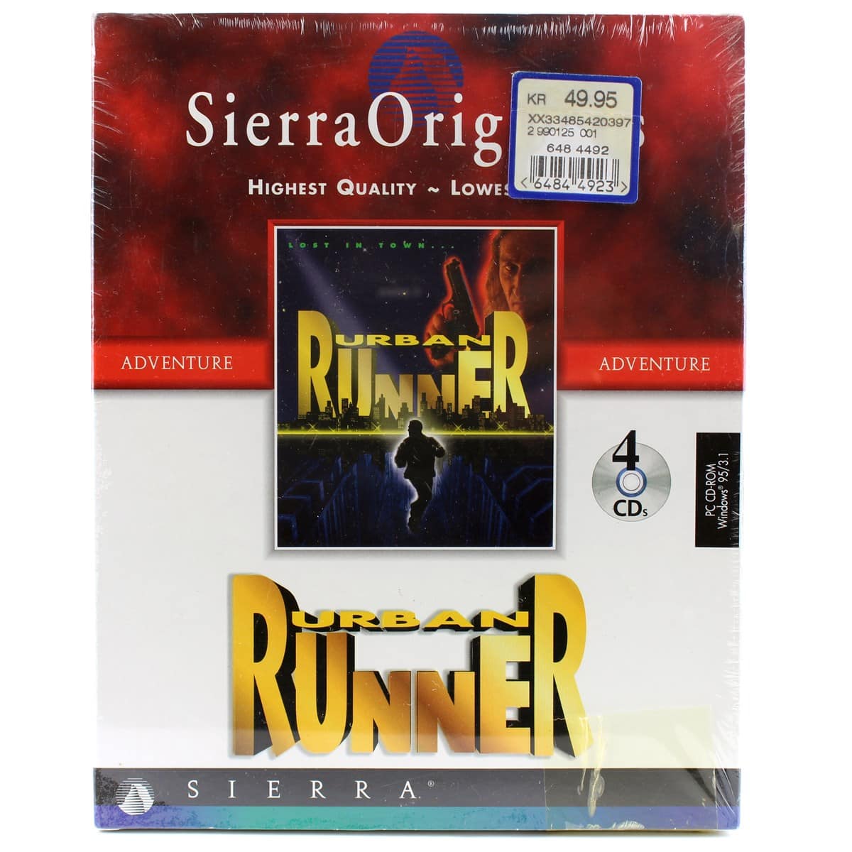Urban Runner (PC Big Box - Sierra Originals) - WTS Retro