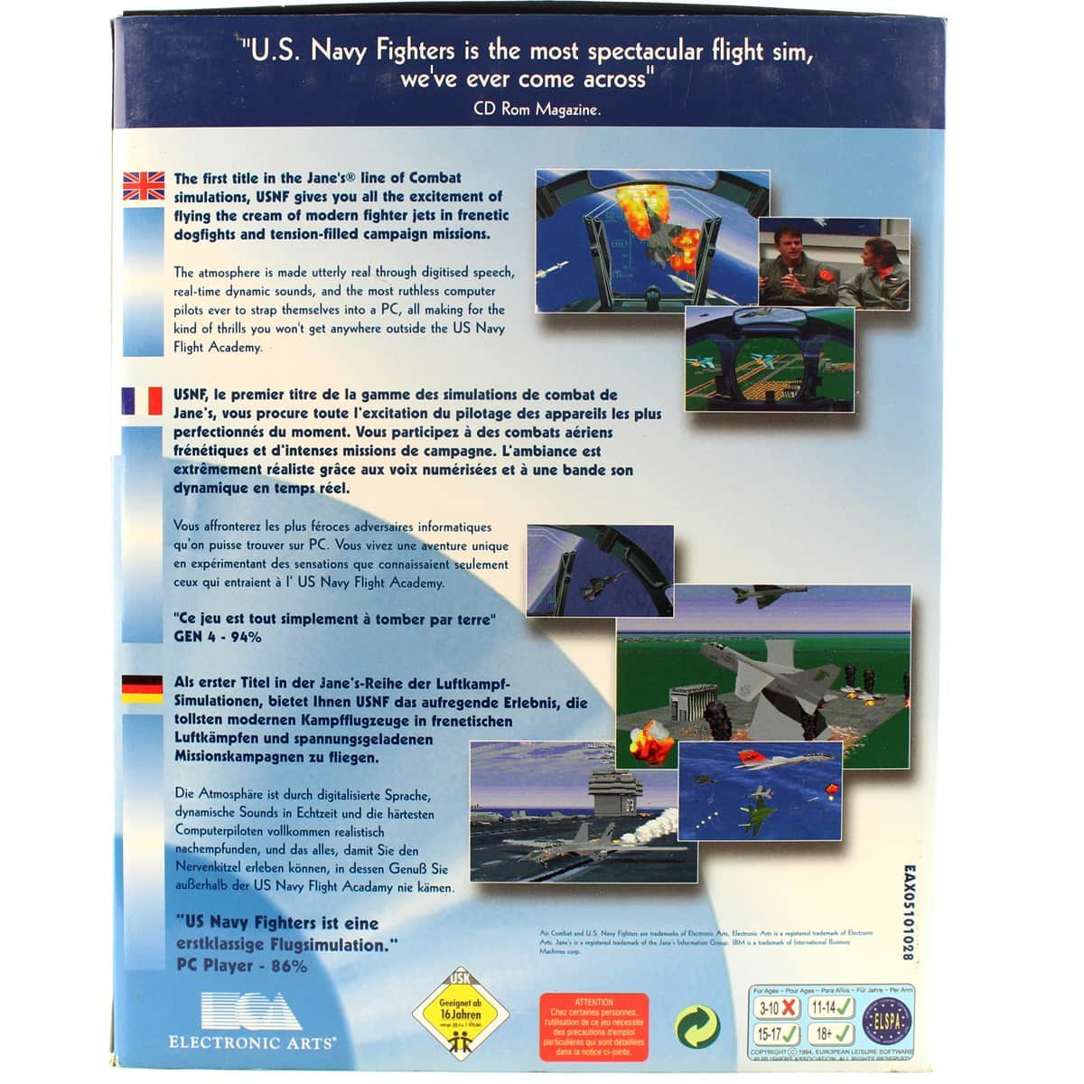 U.S. Navy Fighters (PC Big Box - Classics)
