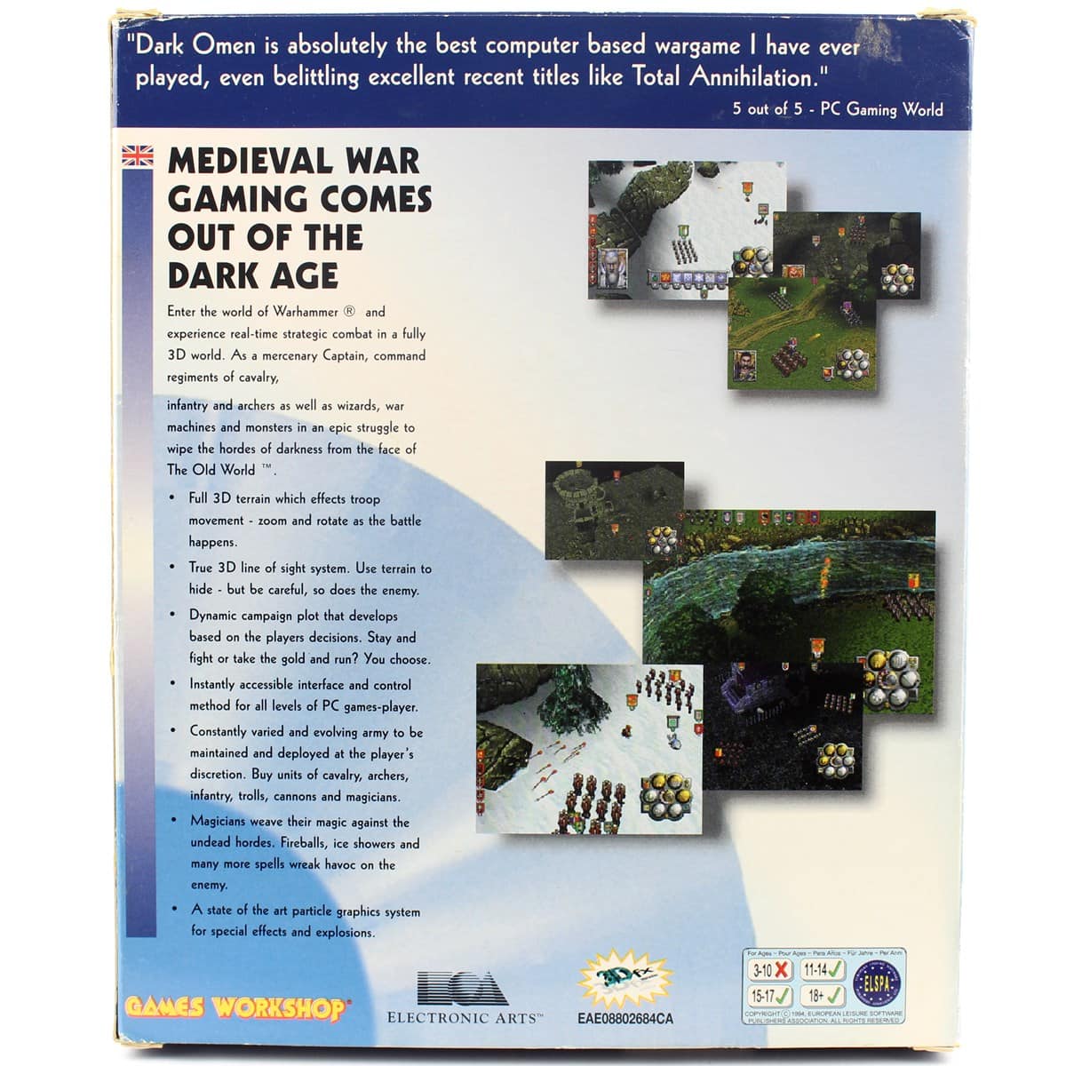 Warhammer: Dark Omen (PC Big Box - Classics)