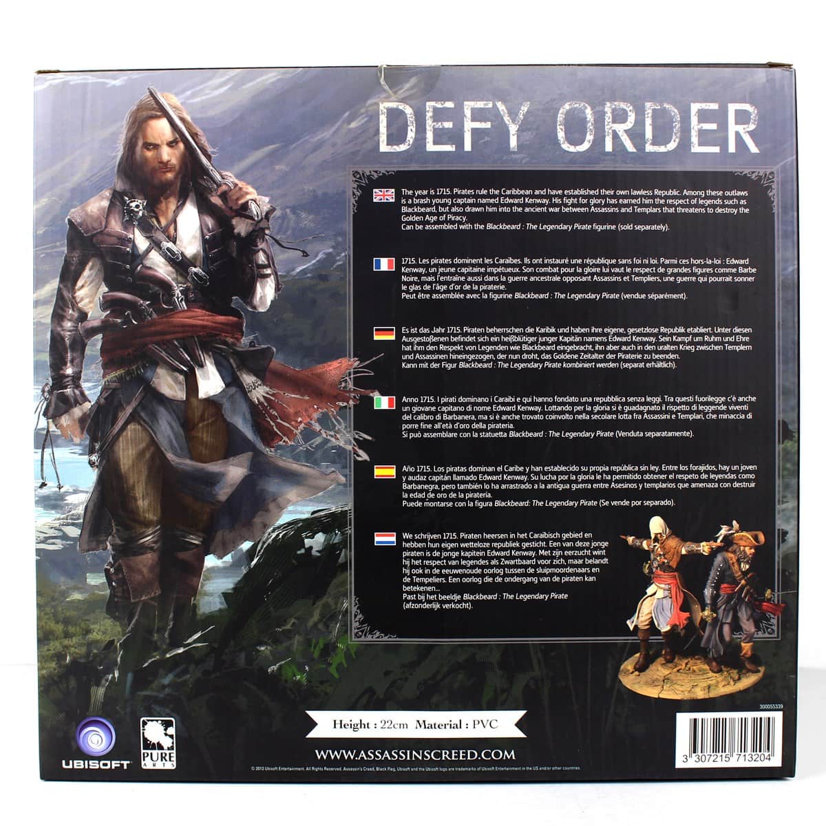 Assassin's Creed IV Black Flag - Edward Kenway The Assassin Pirate UBI ...