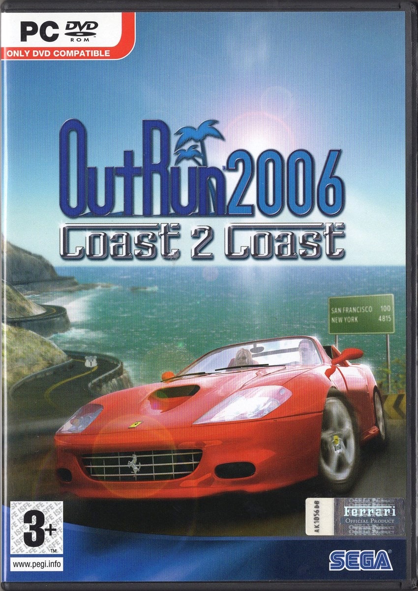 OutRun 2006: Coast 2 Coast (PC) - WTS Retro - Køb spillet her