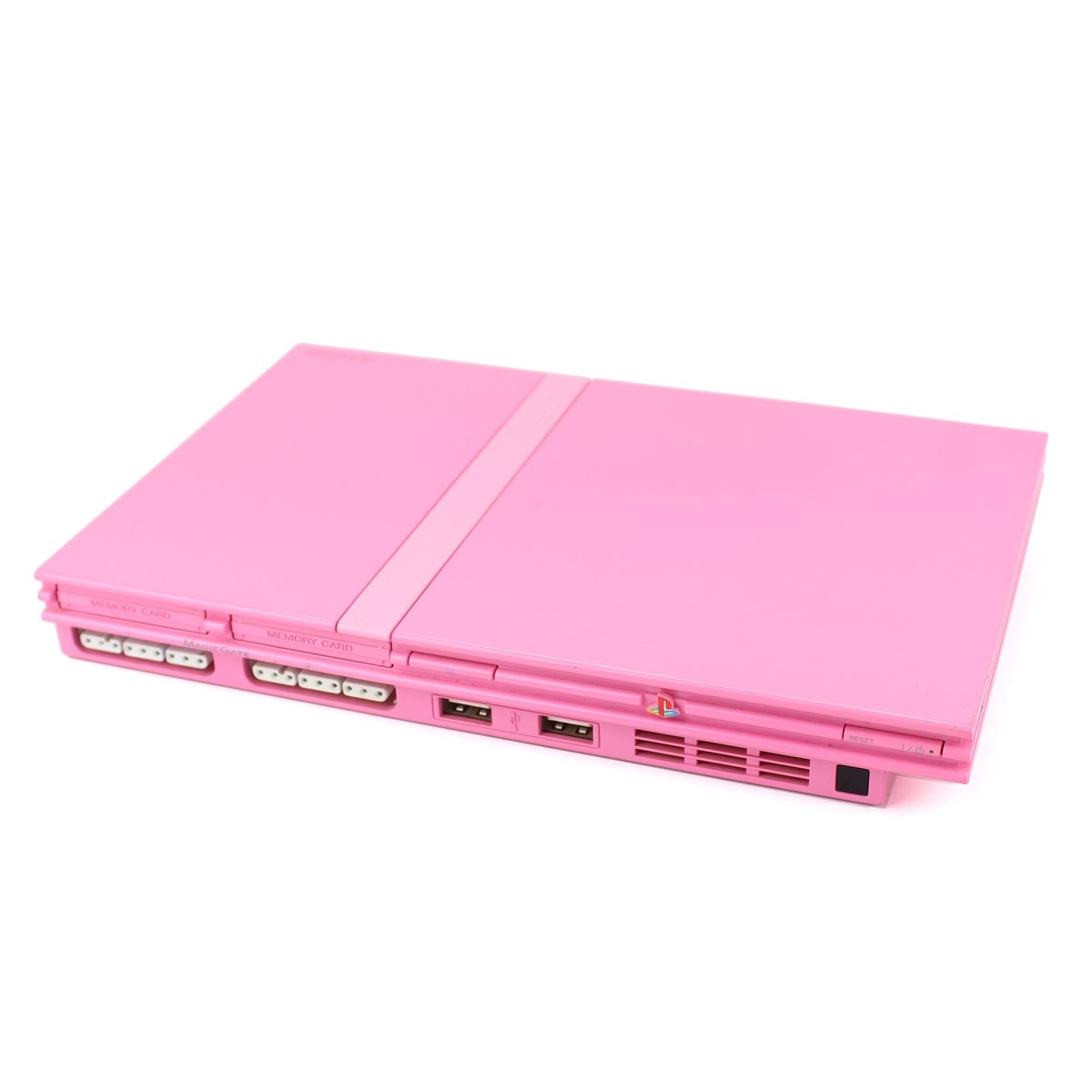 Playstation 2 Slimline konsol Pink - kun konsol og kabler - Køb her