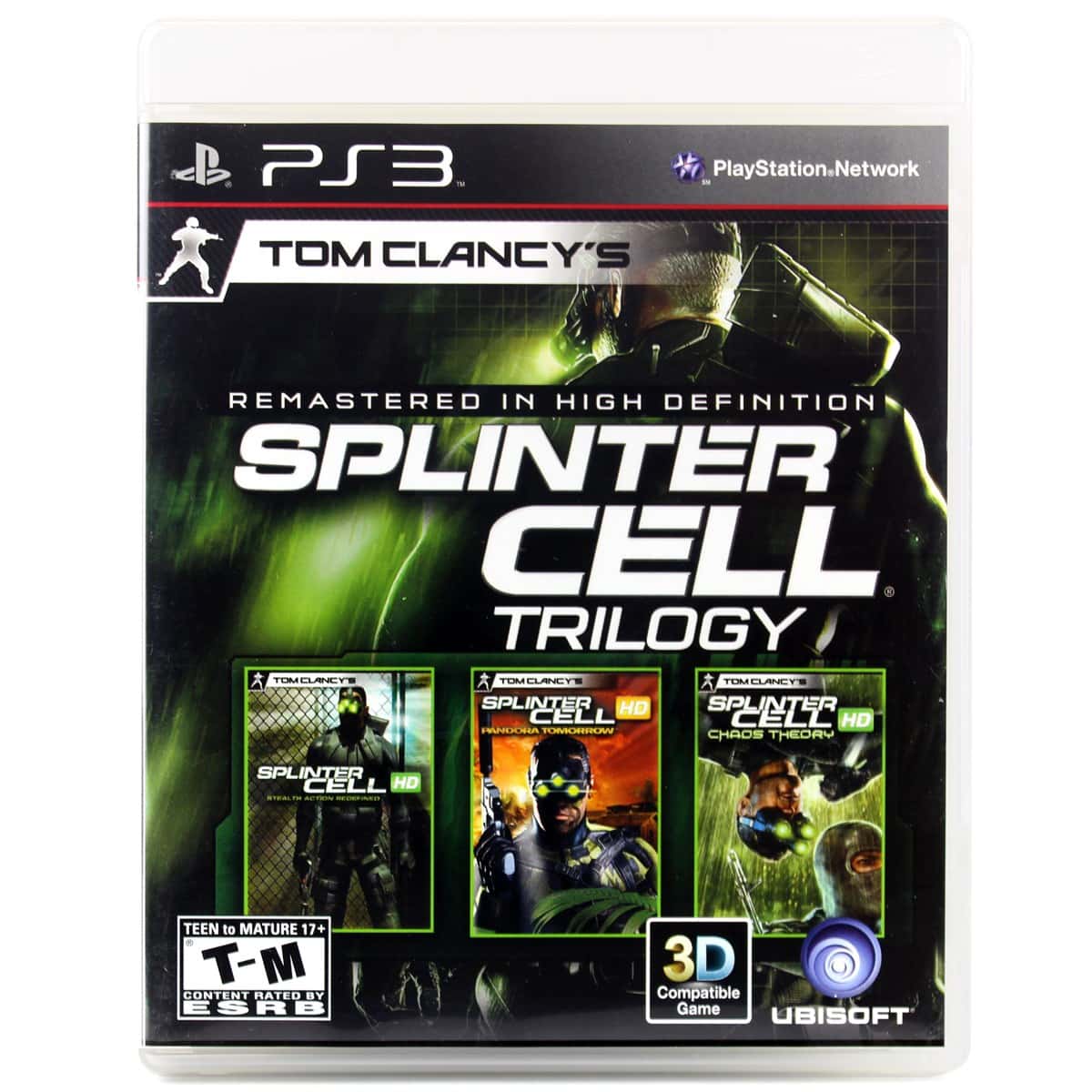 Tom Clancy's Splinter Cell Trilogy (PS3) - WTS Retro - Køb spillet her