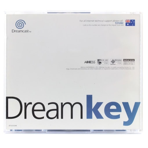DreamKey - Internet Browser Disc (SEGA Dreamcast) - WTS Retro - Køb her