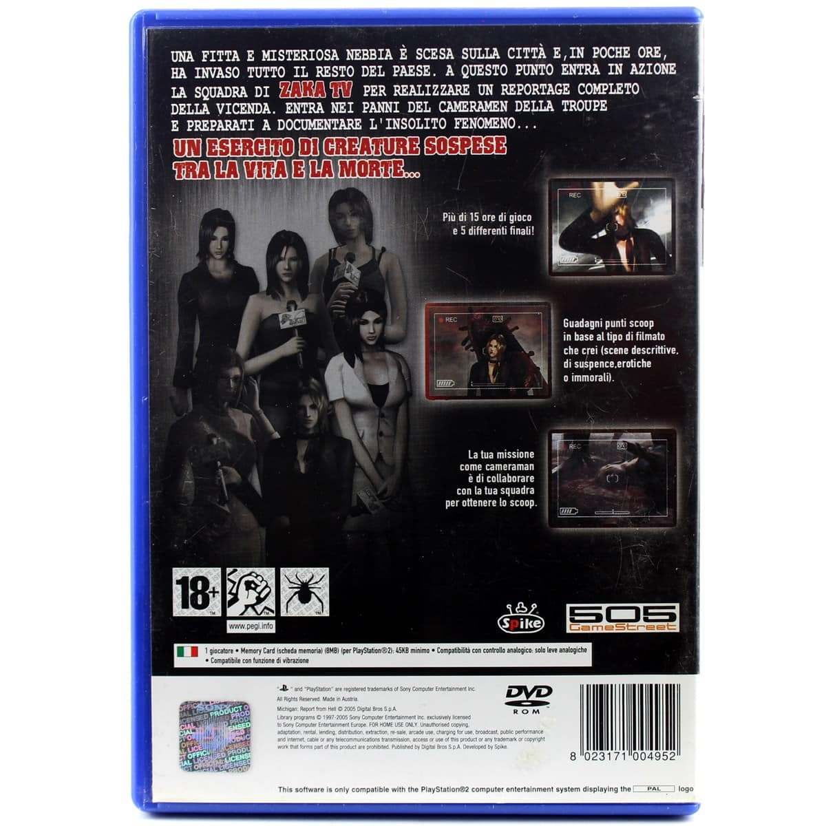 Michigan: Report from Hell (PS2) - WTS Retro - Køb spillet her