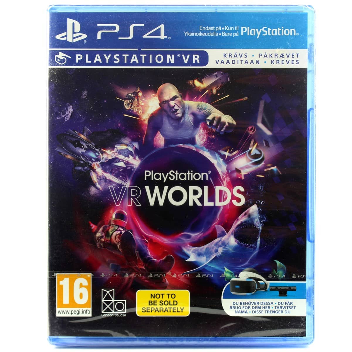 PlayStation VR Worlds (PS4) - WTS Retro - Køb spillet her