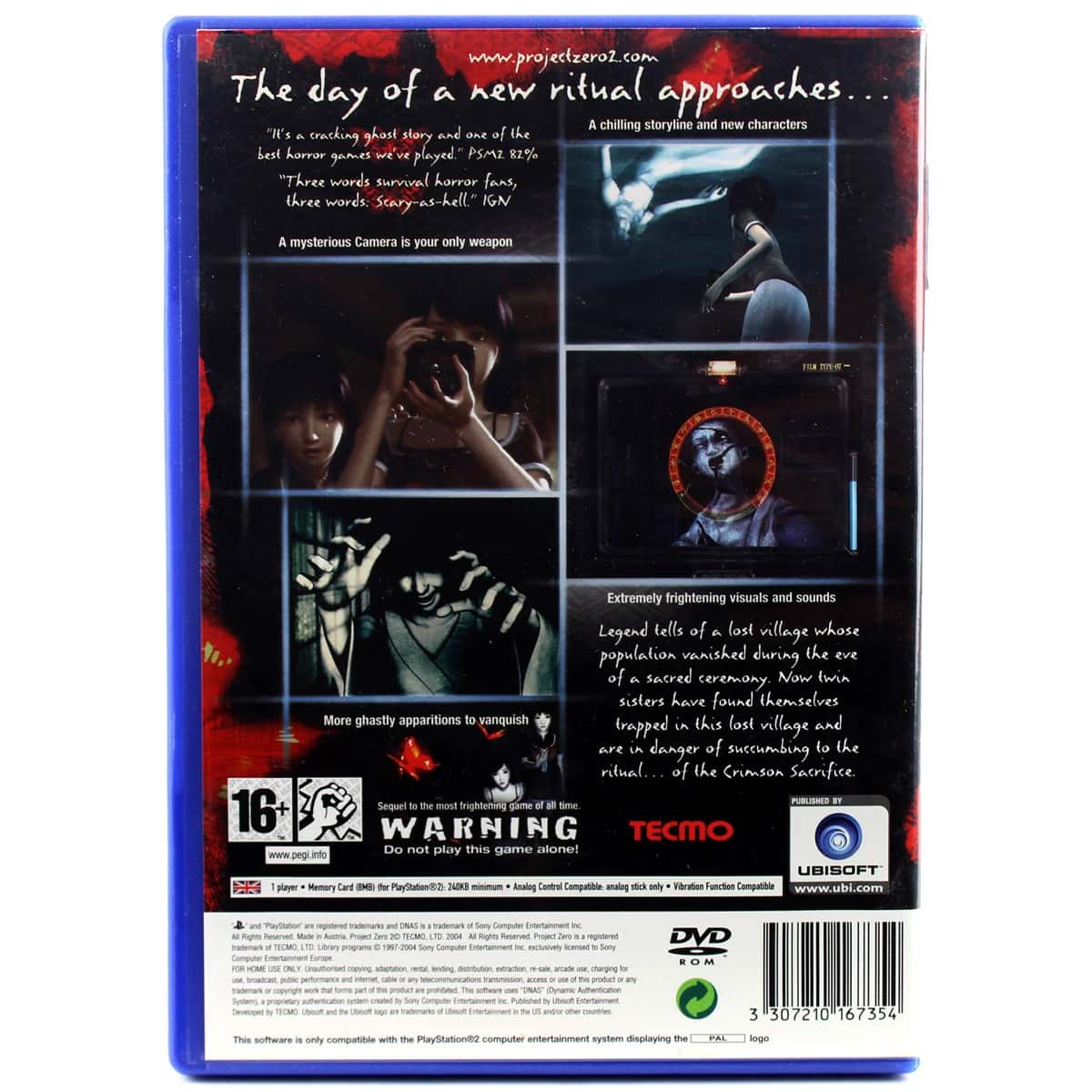 Project Zero II (PS2) - WTS Retro - Køb spillet her